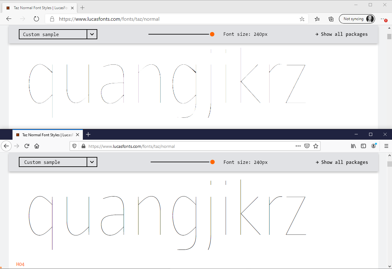 Lucas de Groot on Twitter: "Amazing that the Edge and Chrome browsers miserably fail at ...