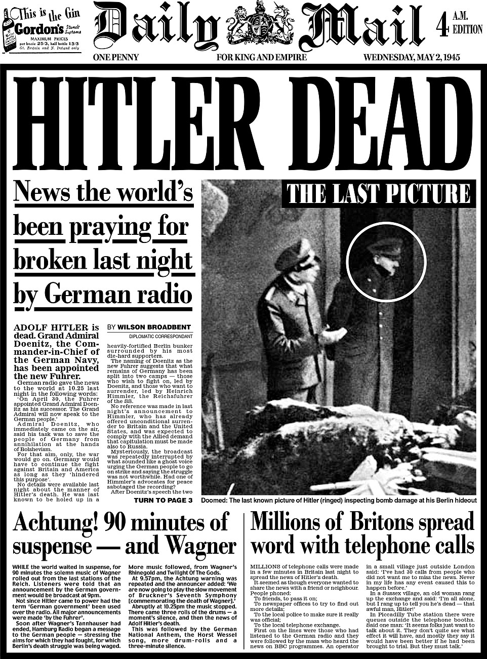 Death Of Hitler