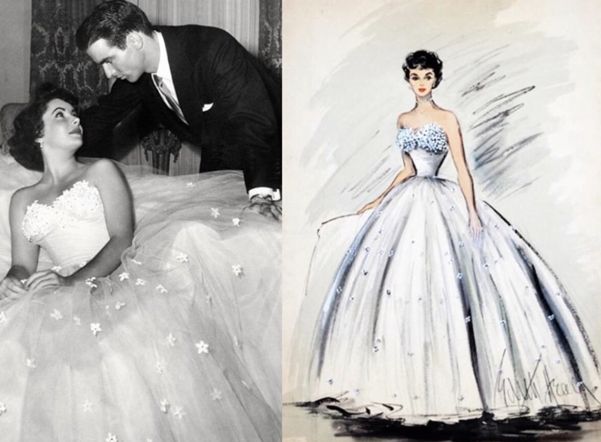 Edith Head Elizabeth Taylor