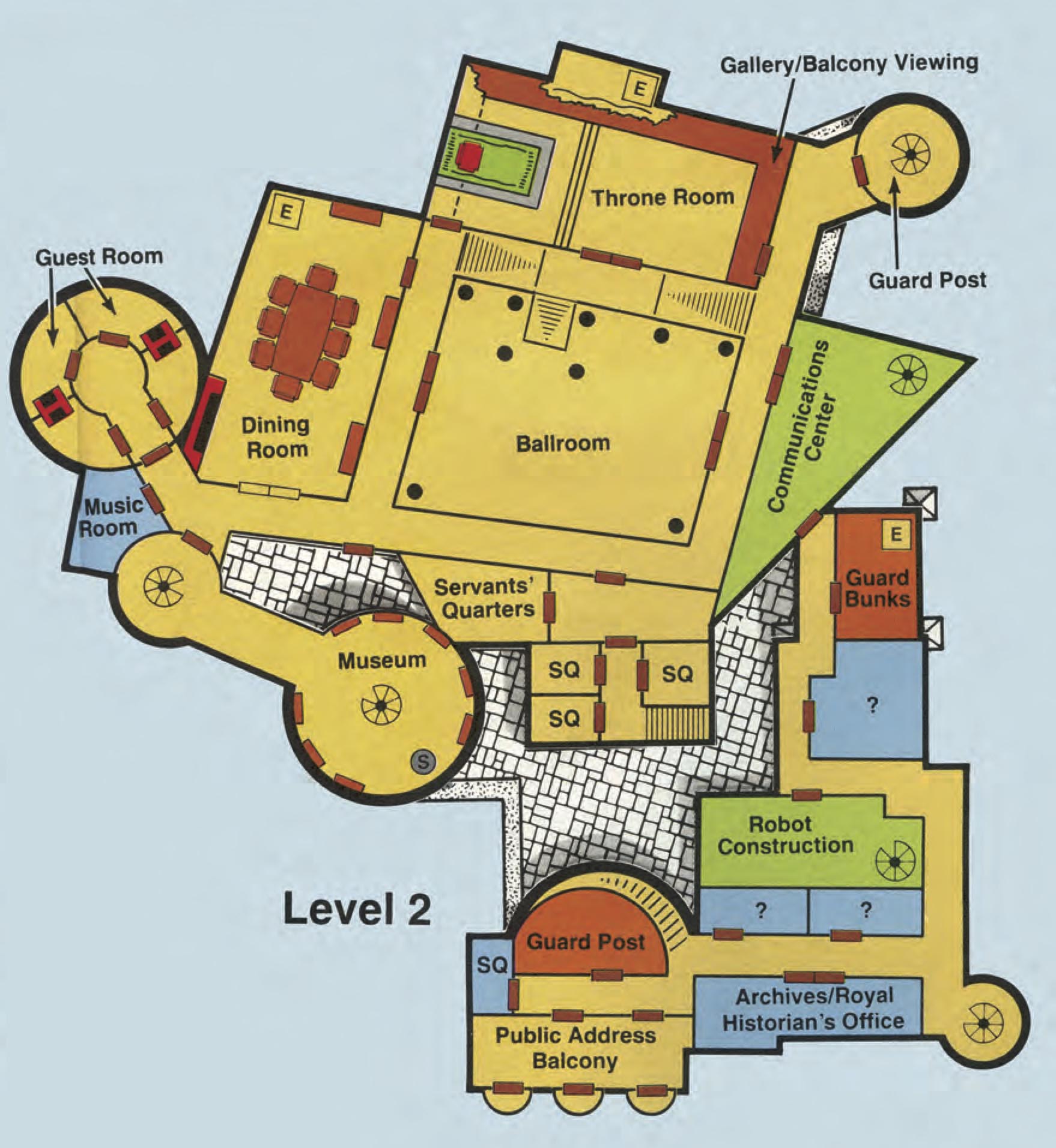 Cinderellas Castle Suite Floor Plan