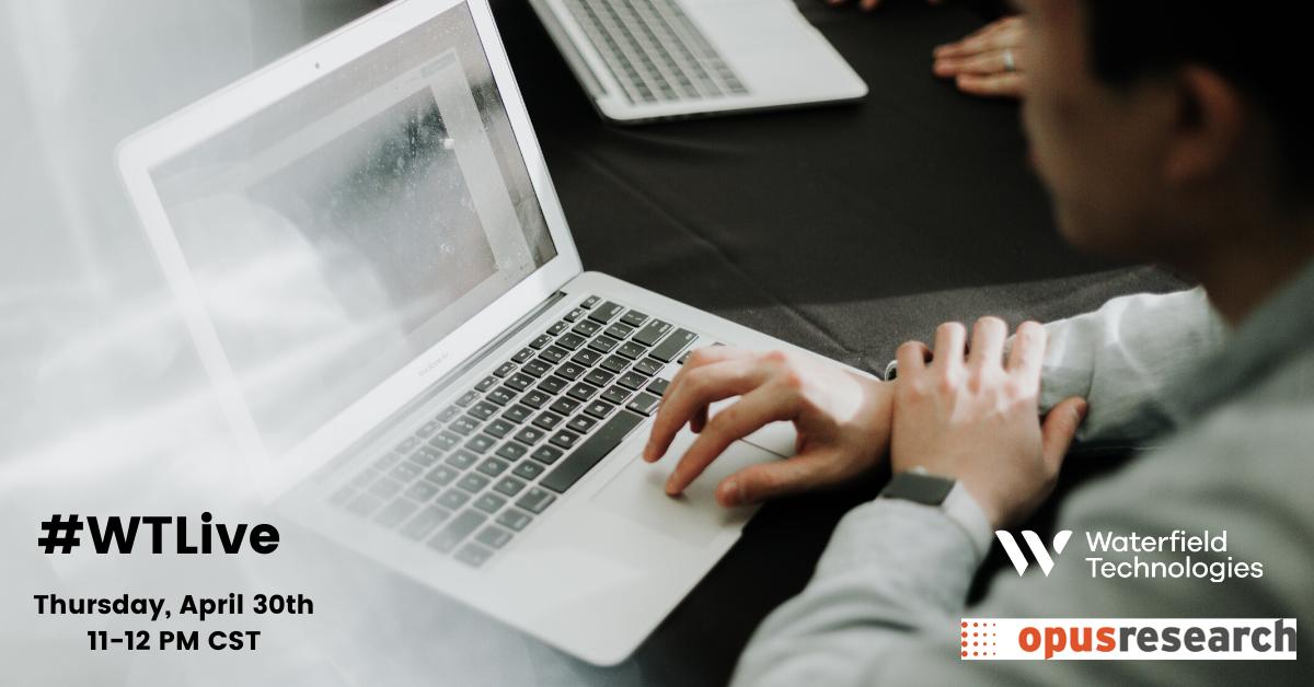 Waterfield Technologies on Twitter: "Time for our first #WTLive #TwitterChat with @dnm54 ...