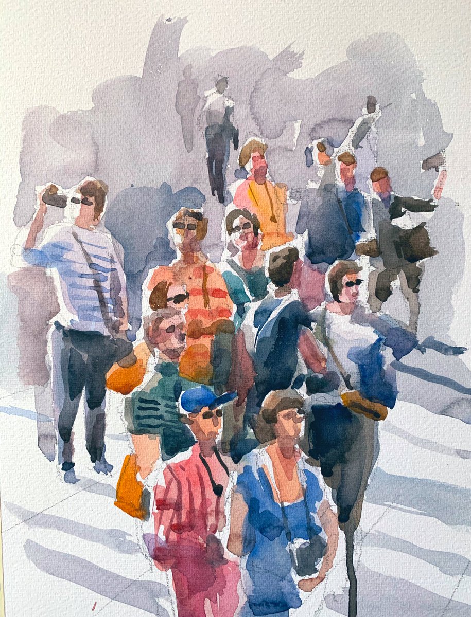 Watercolor People