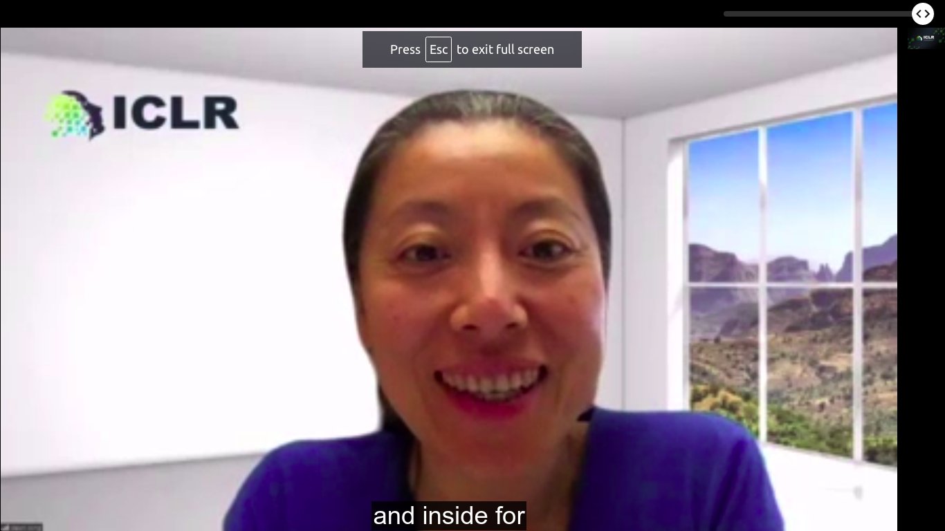 ICLR 2022 on Twitter: "RT @lbleal1: #ICLR2020 The session is really great. Love especially the ...