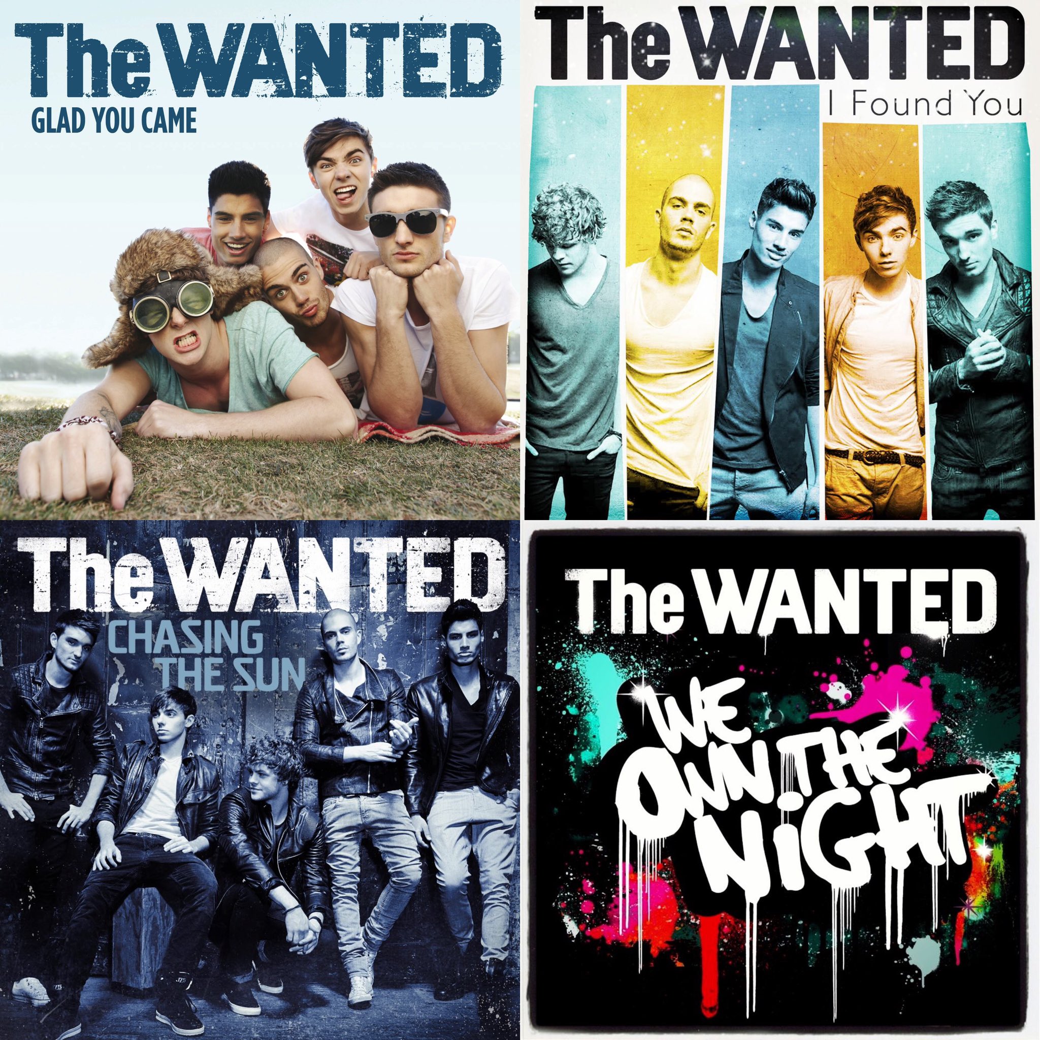 The Wanted Glad You Came Album Cover