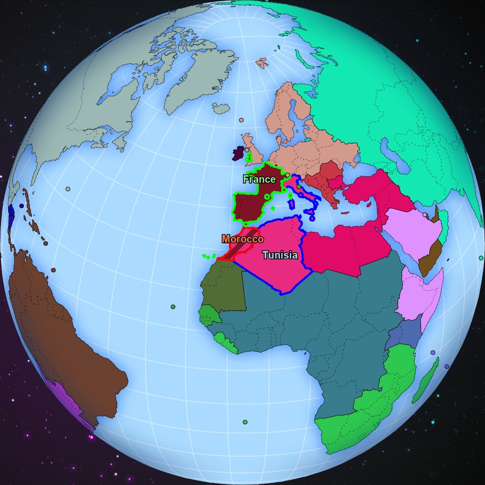 April 2080, France conquered Morocco territory previously occupied by ...