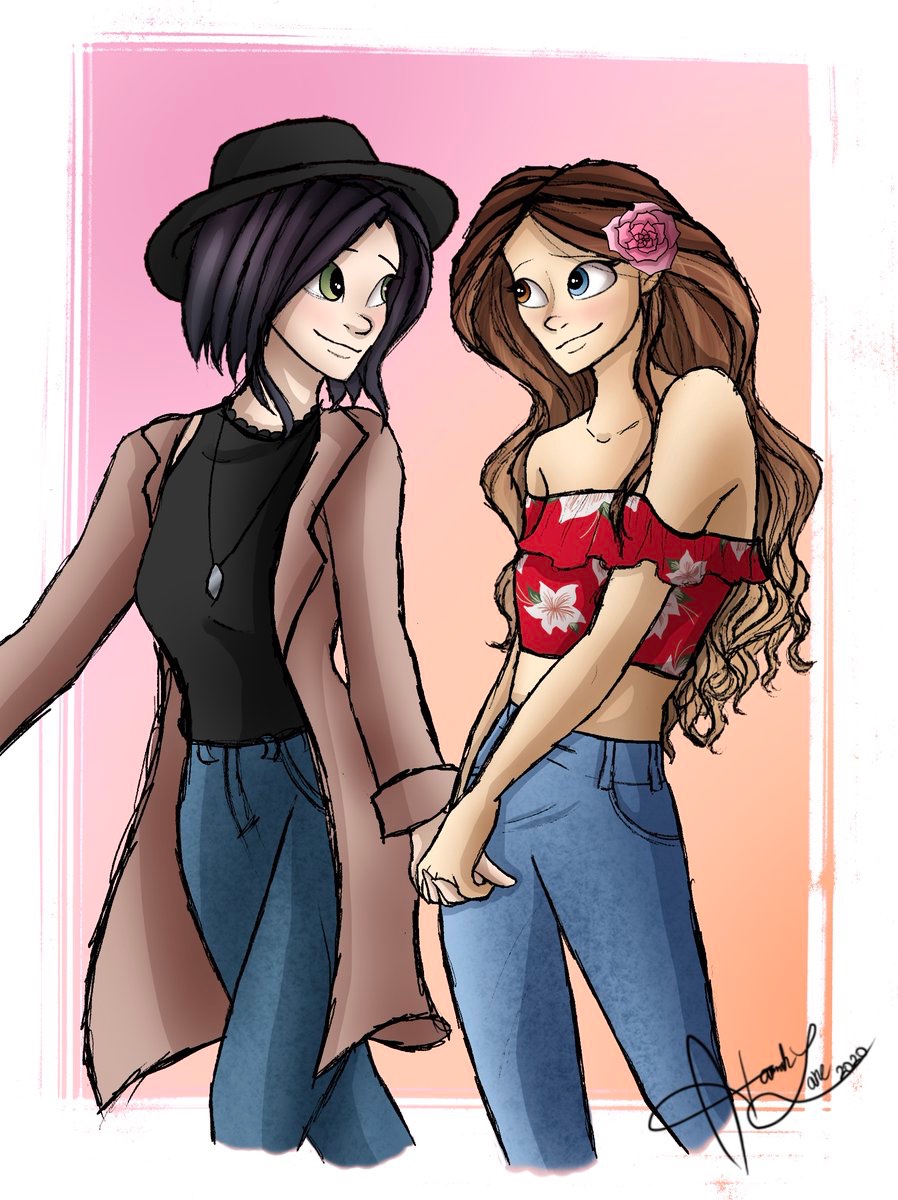 Fay 🤍 on Twitter: "Colored sketch commissioned by @RapunzelTops 😊 https://t.co/RDNDefjlhD" / Twitter