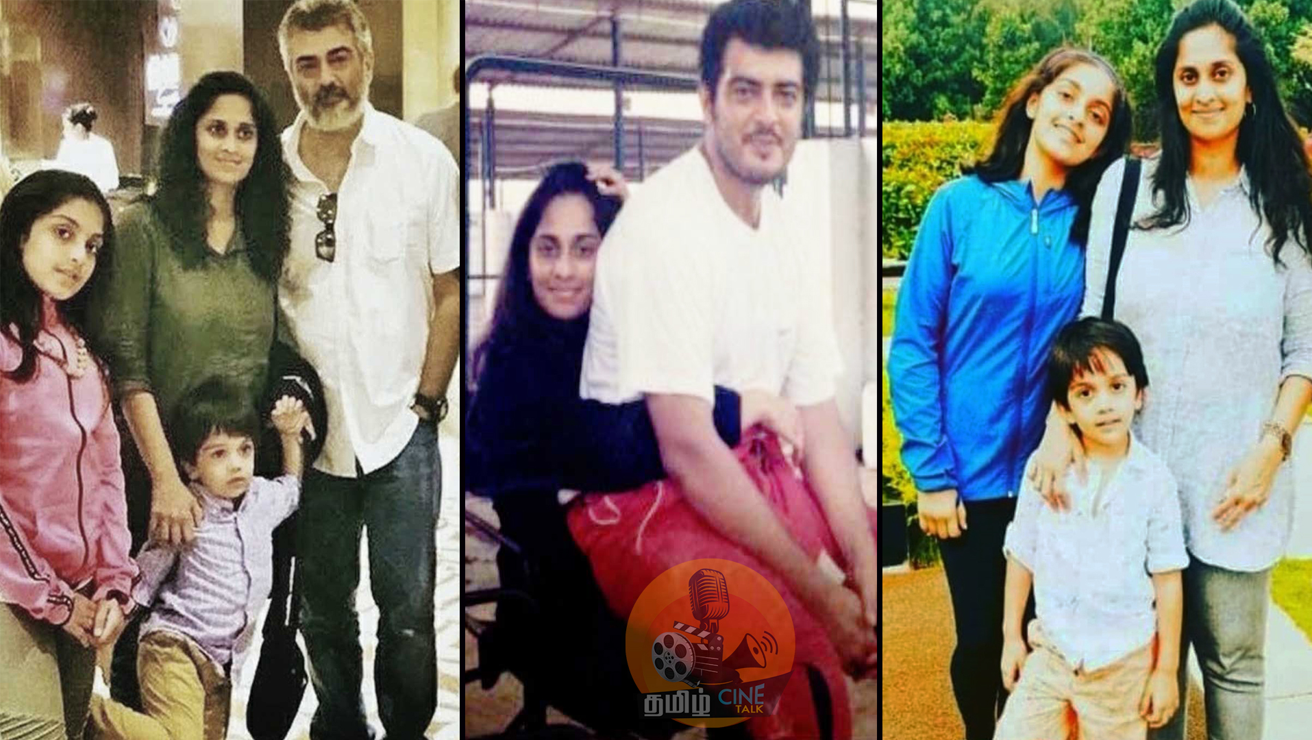 Ajith Family Image