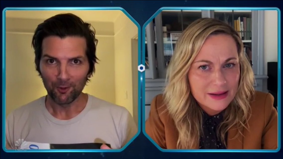 Adam Scott And Amy Poehler