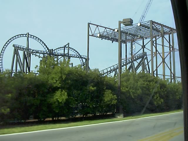 Rock N Roller Coaster Construction