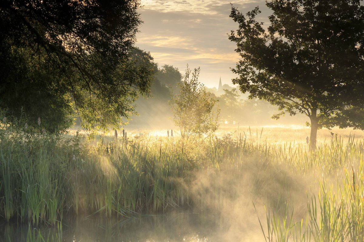 As the sun rises and falls, focus on the light searing across the sky ...