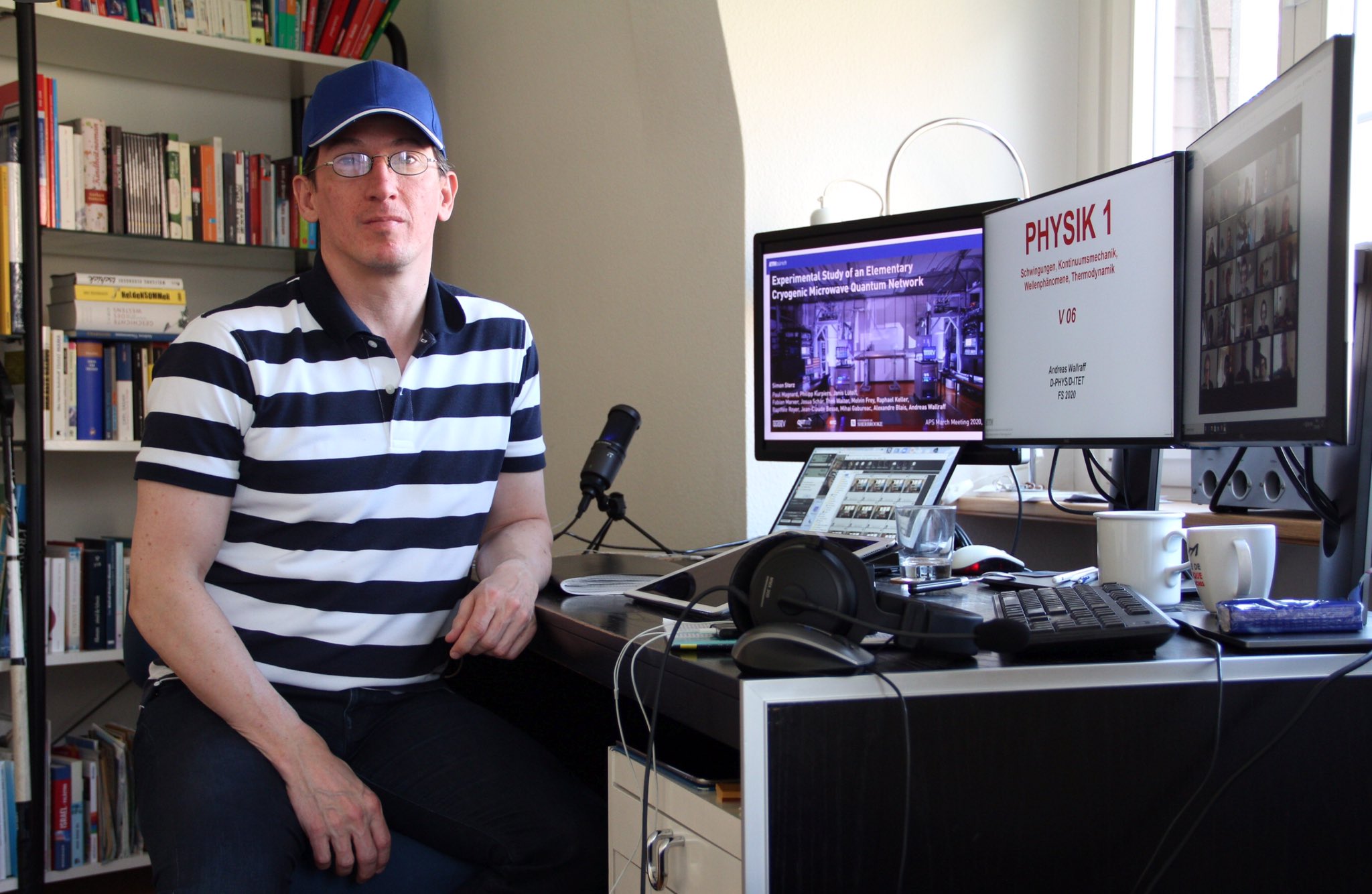 Andreas Wallraff on Twitter: "With a short statement by @AndreasAtETH @qudev @ETH_physics @ETH ...