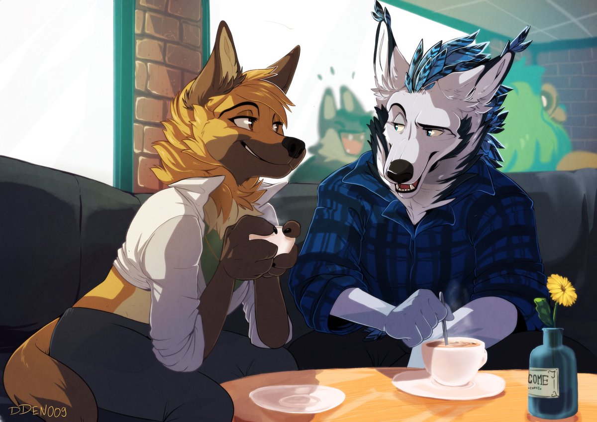Coffee Date [DDen009] : r/furry