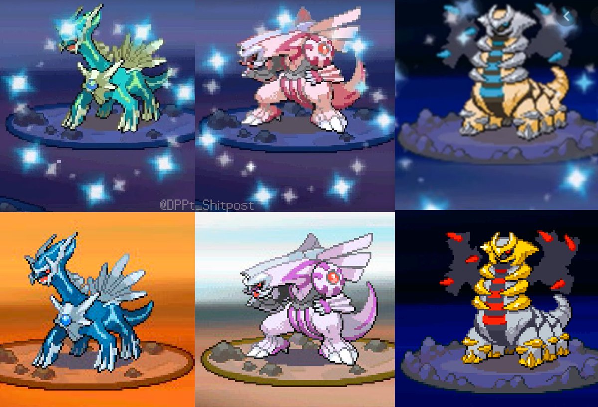 Pokemon Sinnoh Legendaries