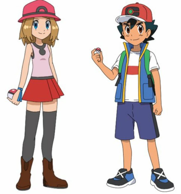 Pokemon Serena And Leaf