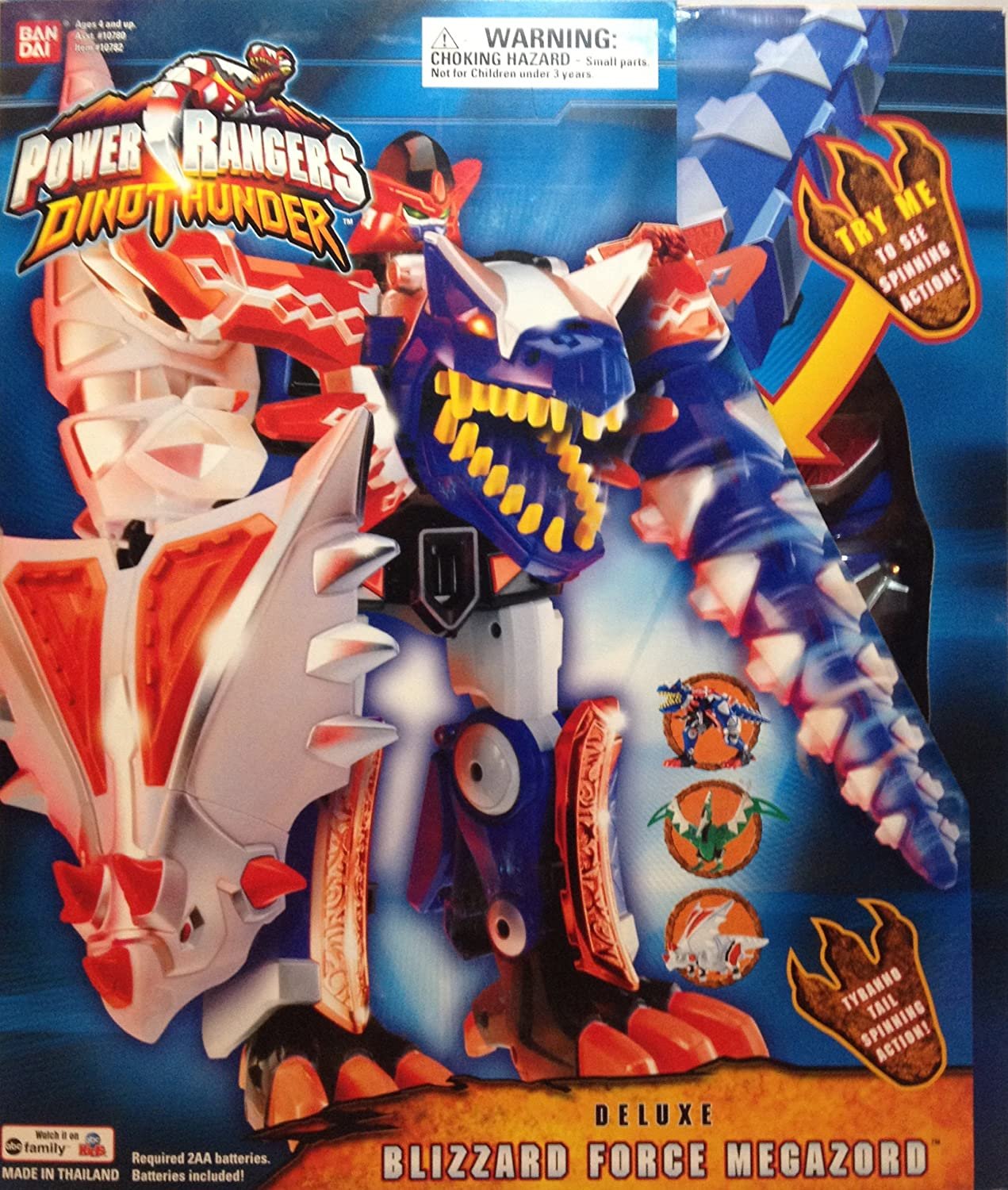 Power Rangers Dino Thunder Blizzard Force Megazord