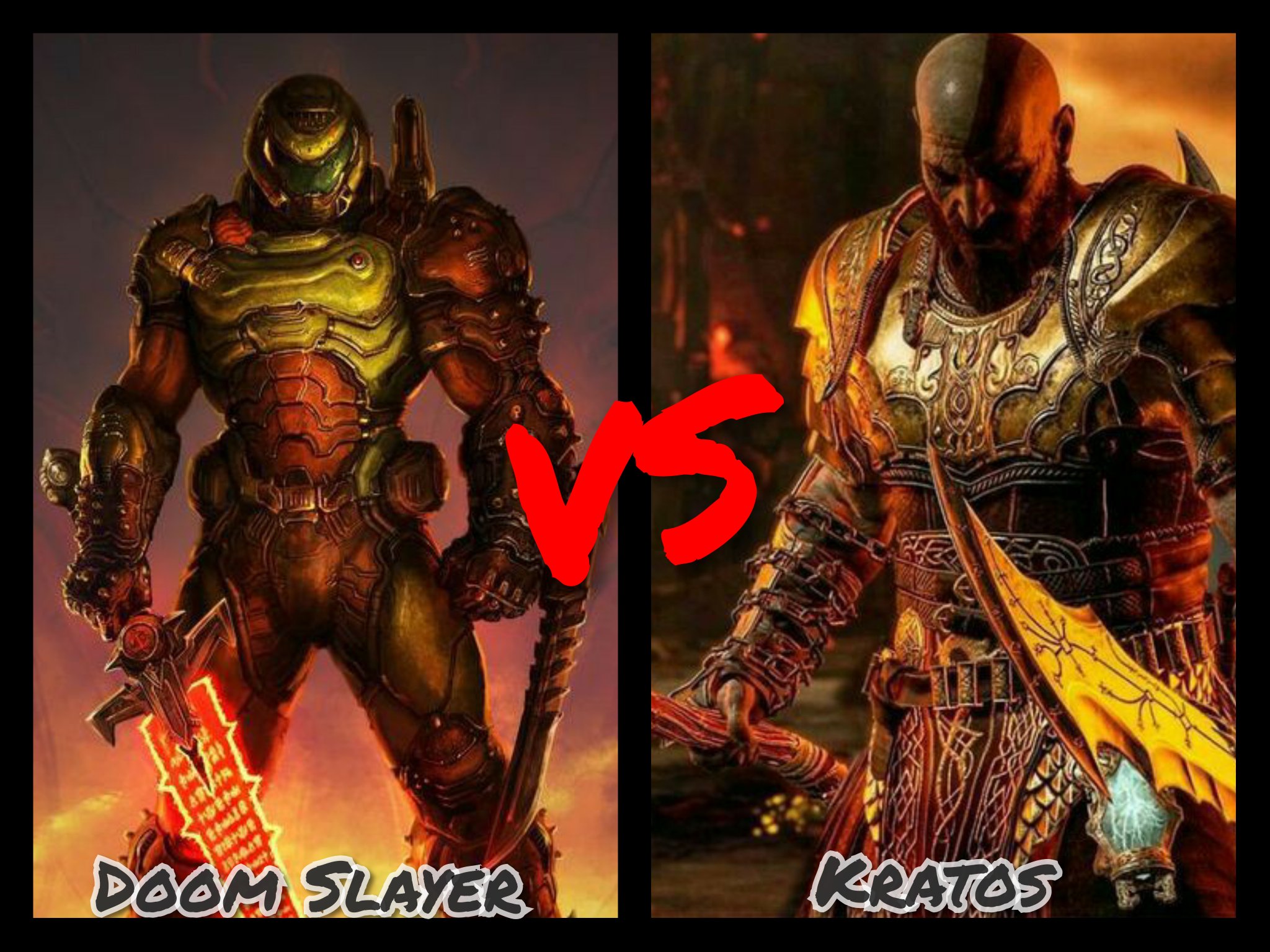 Kratos Vs Scorpion