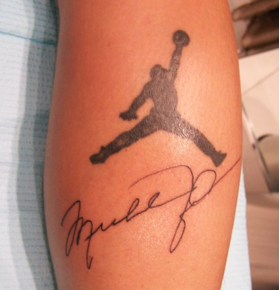 Jordan Logo Tattoo Designs