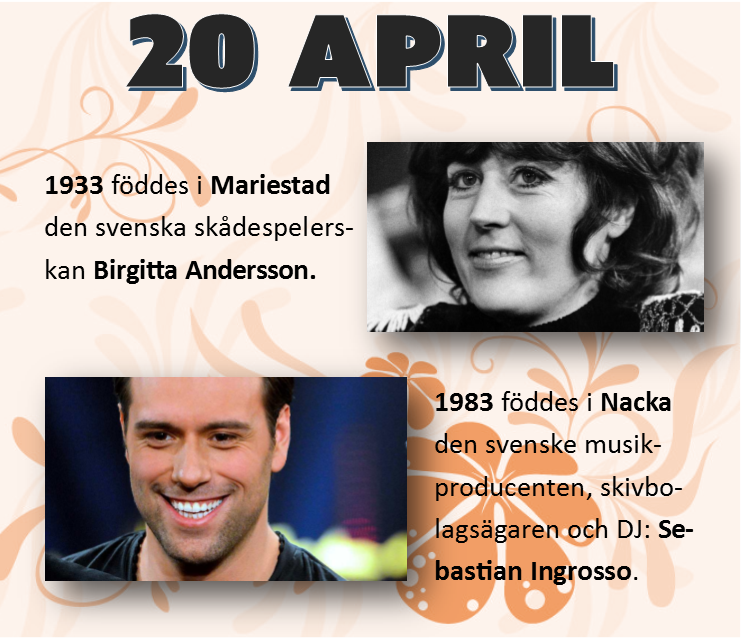 Jari Lairolahti on Twitter: "Idag firas: #svpol #Halvfara #20apr #Nacka #20april #Birgitta # ...