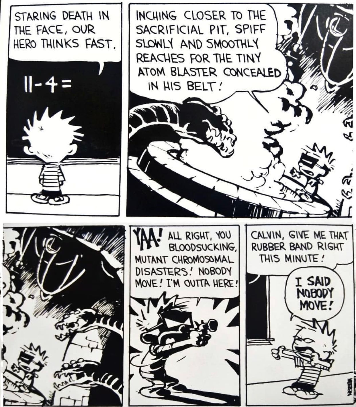 Calvin And Hobbes Quotes About School
