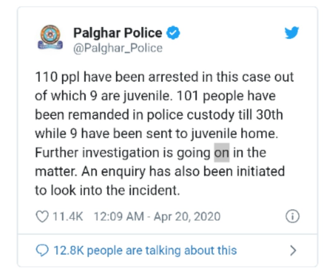 Samyak Khairnar on Twitter: "Already All Accused had been Arrested.… https://t.co/8oEurVcIEn"