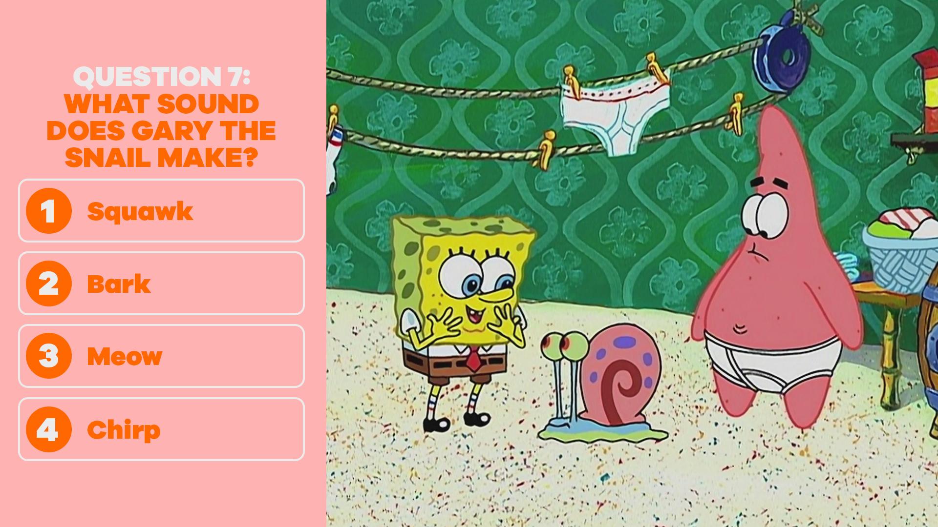 Gary The Snail Meow Sound