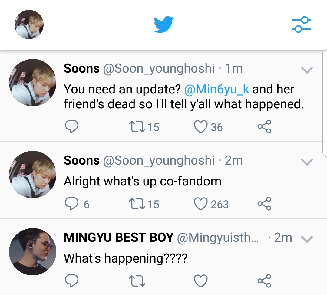 MingMing ⨟ 🌙 on Twitter: "ㅡ154ㅡ Hoshi updating his co-weekends…