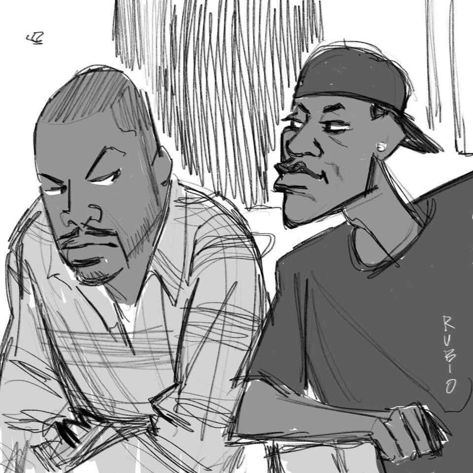 Smokey Friday Drawing