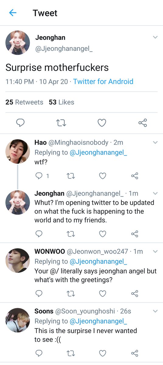 MingMing ⨟ 🌙 on Twitter: "ㅡ154ㅡ Hoshi updating his co-weekends…