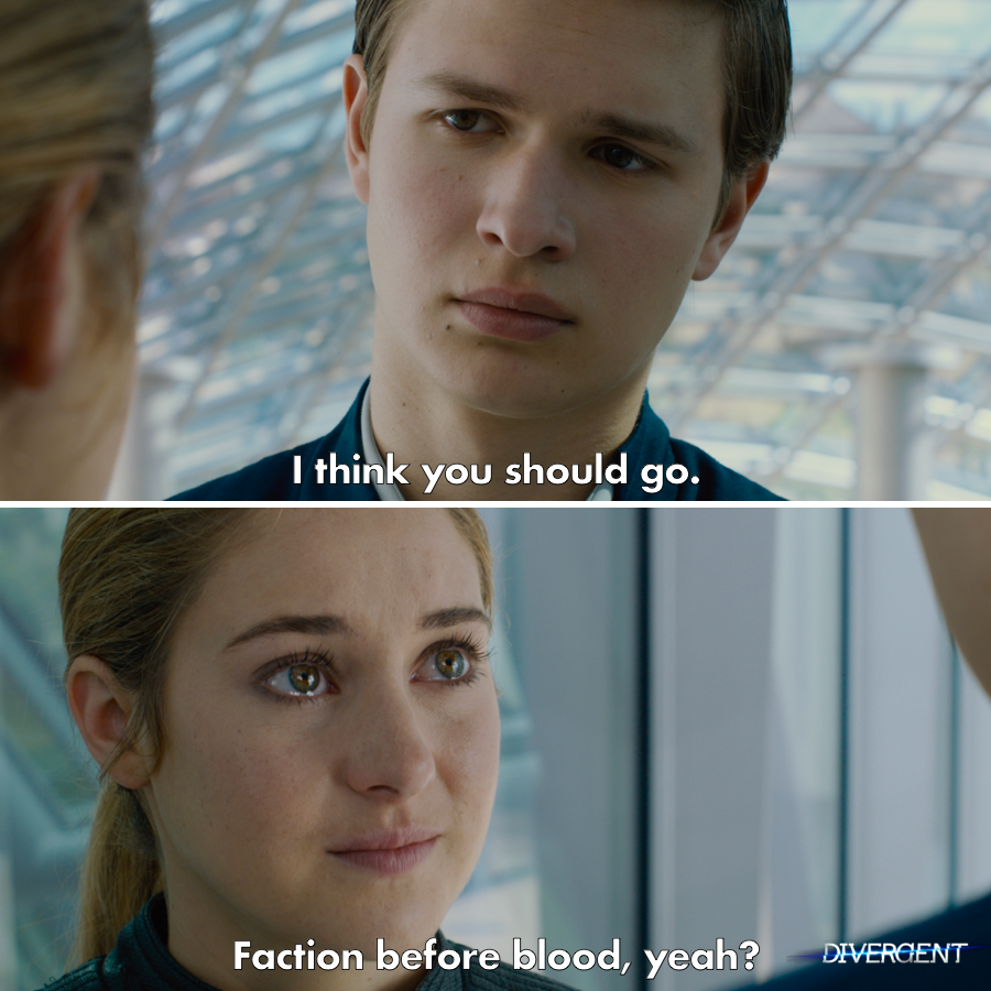 Caleb And Tris Divergent