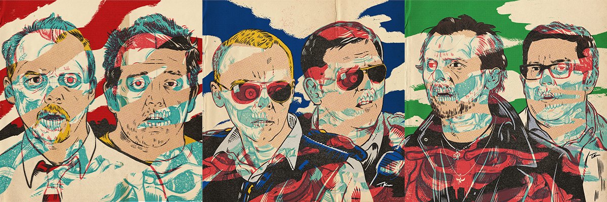 Cornetto Trilogy Fan Art