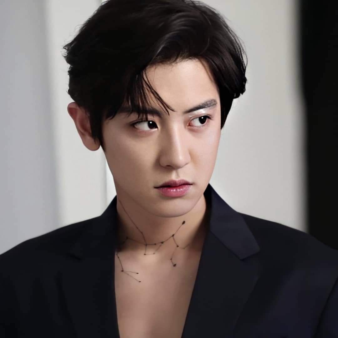 Chanyeol Black Hair