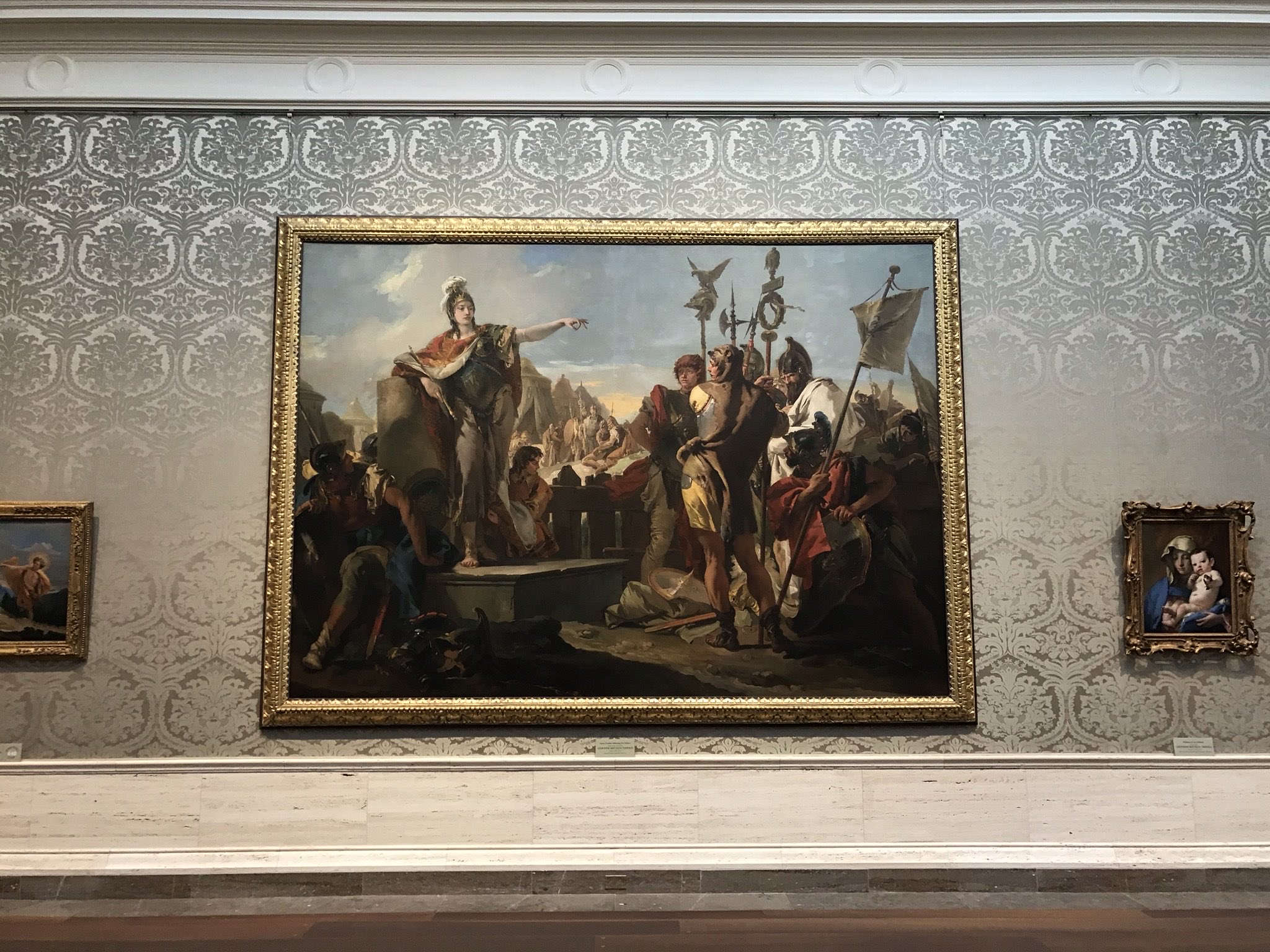 Queen Zenobia Addressing Her Soldiers