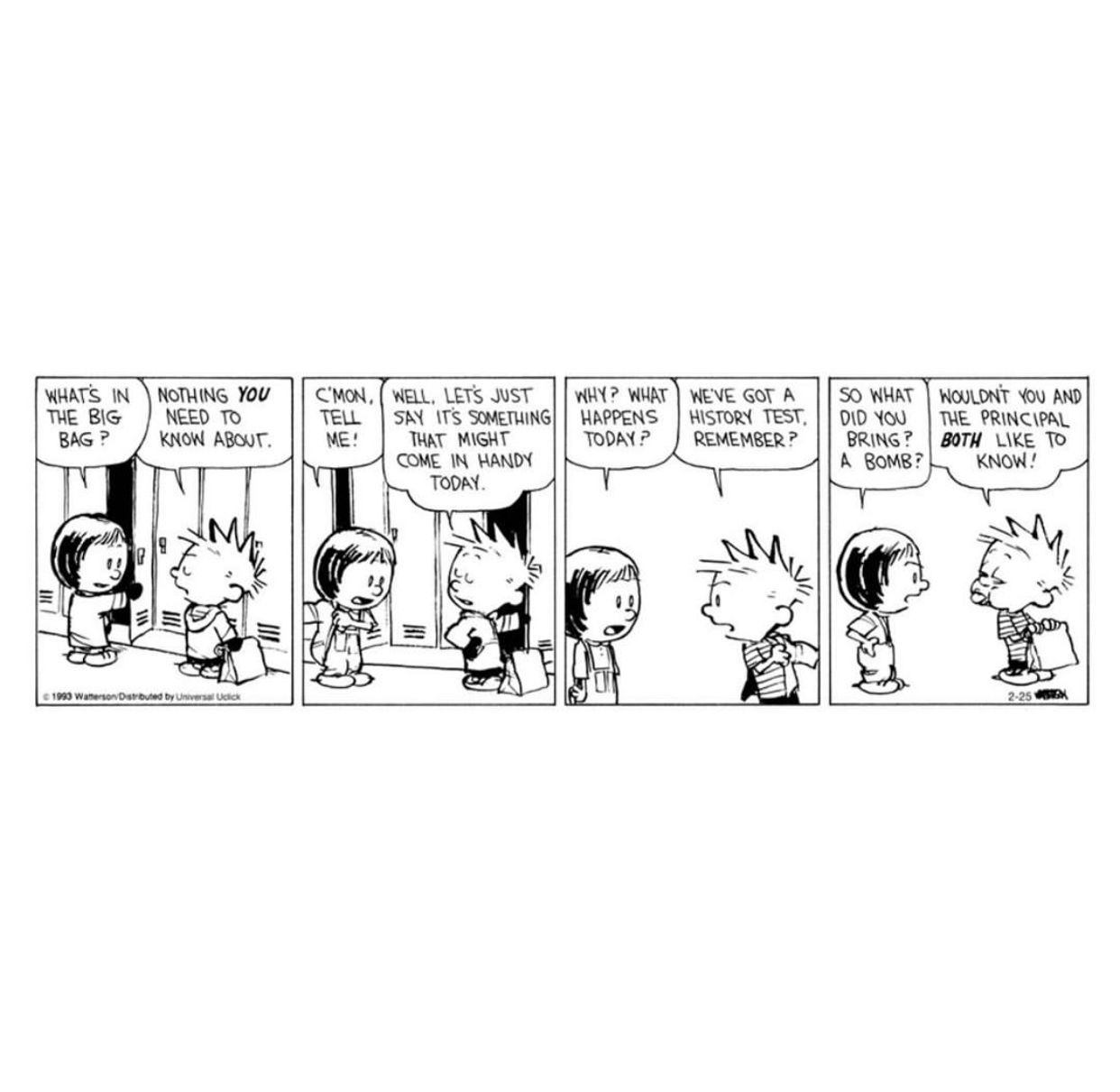 Calvin From Calvin And Hobbes Expressions