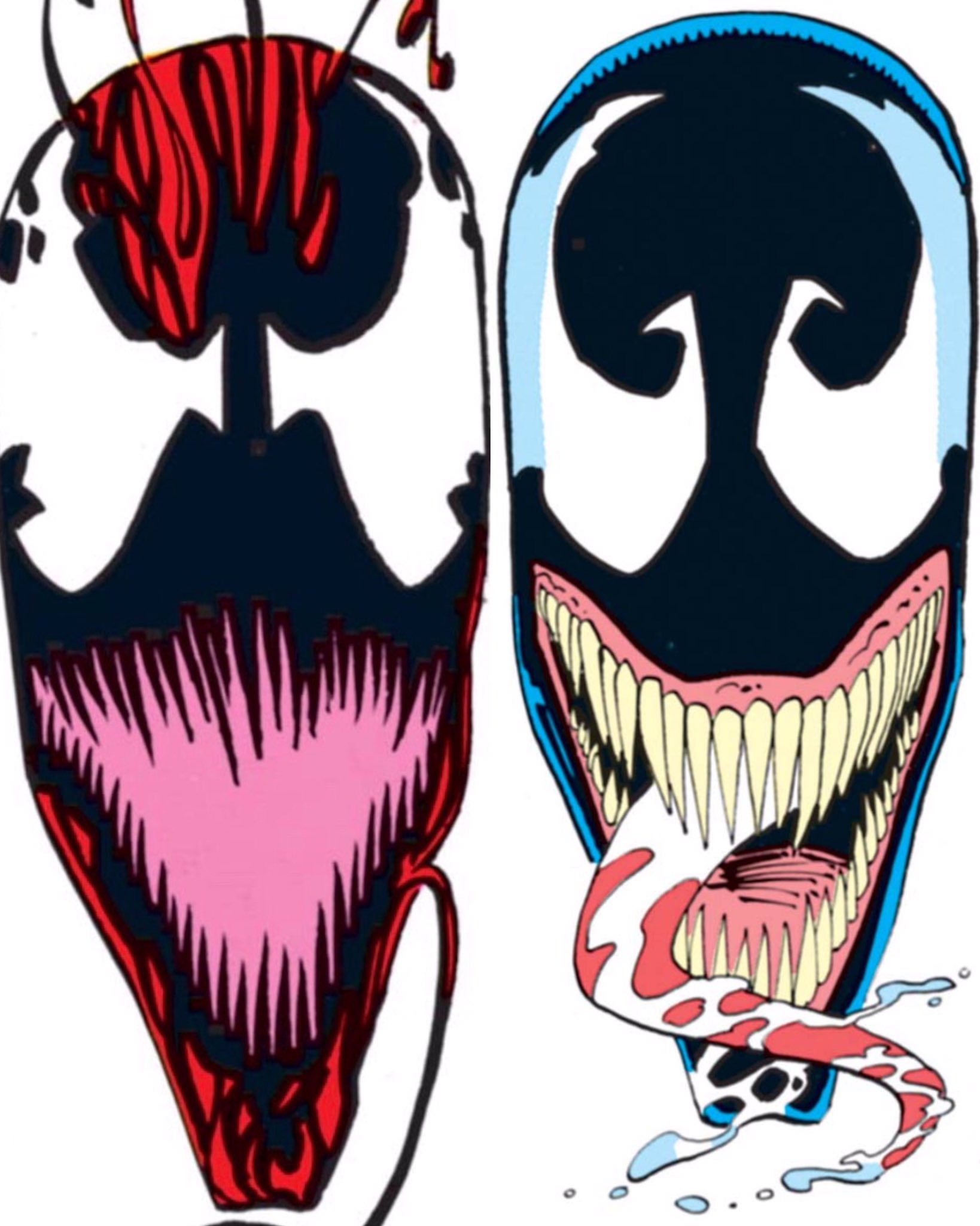 Carnage Head Drawing