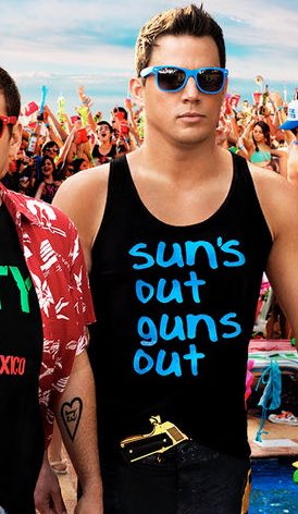 Channing Tatum 22 Jump Street Suns Out Guns Out