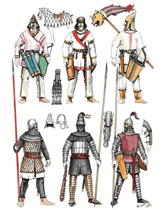 History of Central Asia and Khorâsan on Twitter: "Parthian light cavalry and heavy cataphracts.…