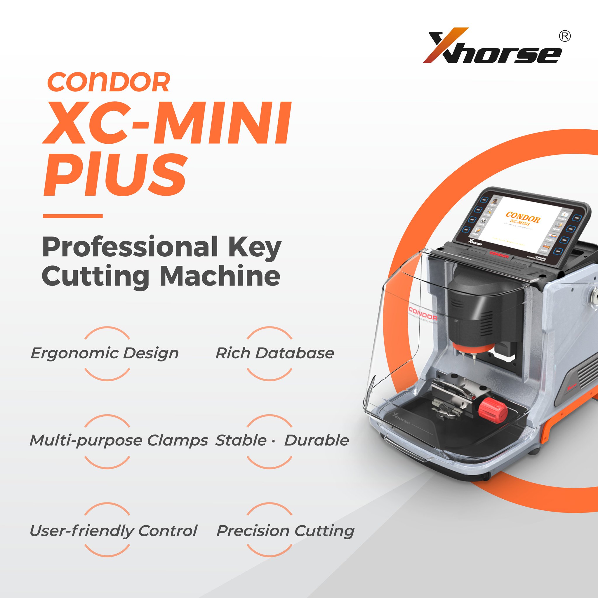 Xhorse Global on Twitter: "#Xhorse CONDOR XC-MINI PLUS 1⃣Advanced Design 2⃣Precision Cutting ...