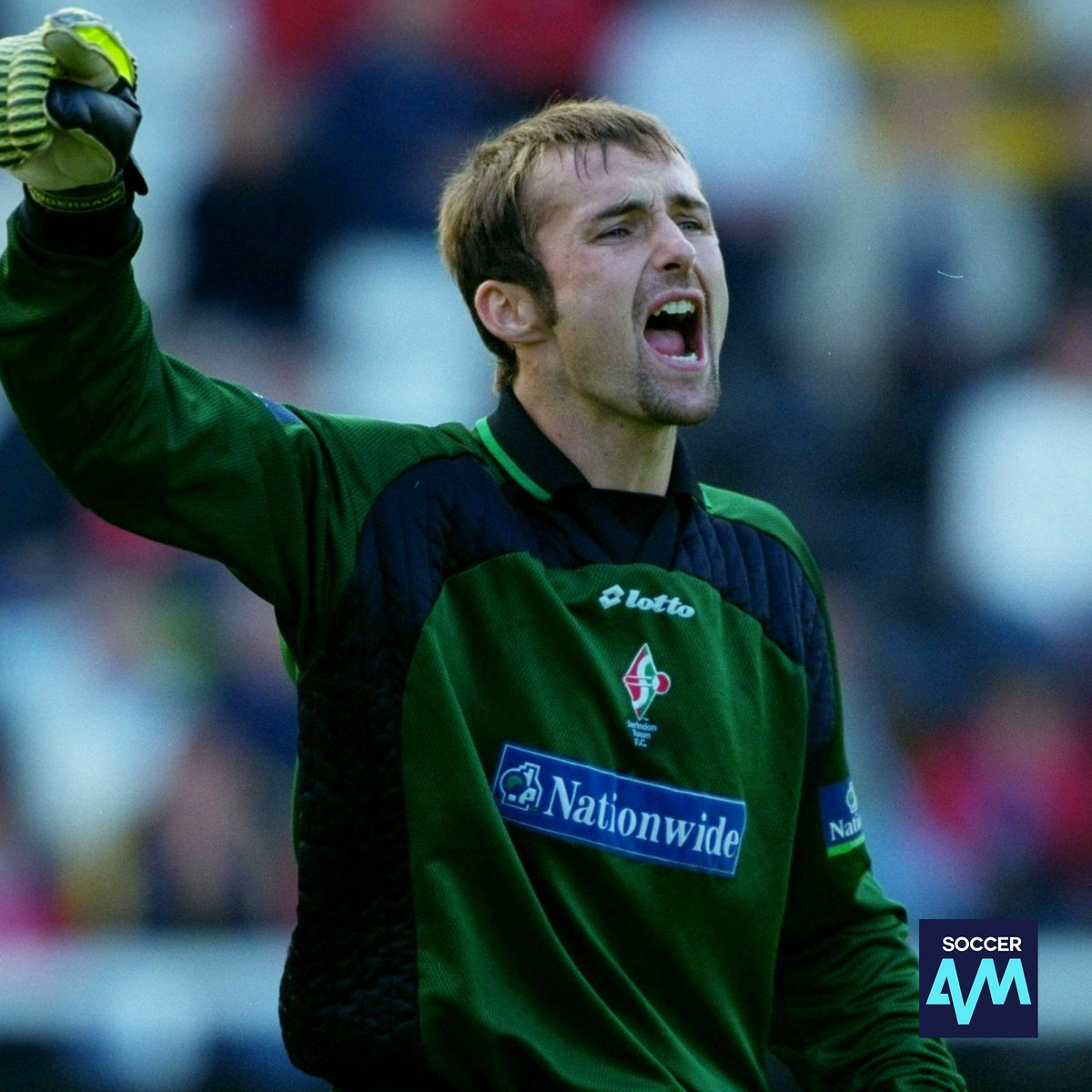 This guy receiving LOTS of support! Jimmy Glass, famously the scorer of ...