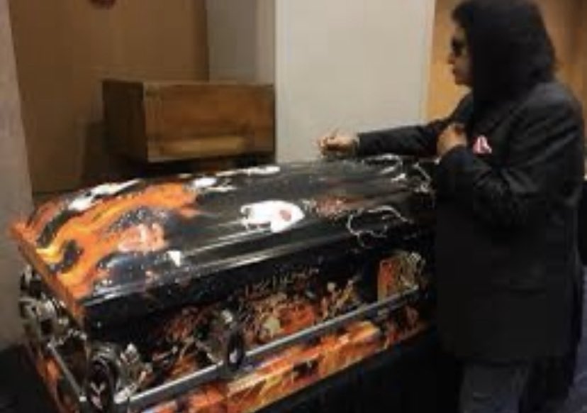 Dimebag Darrell Funeral Casket