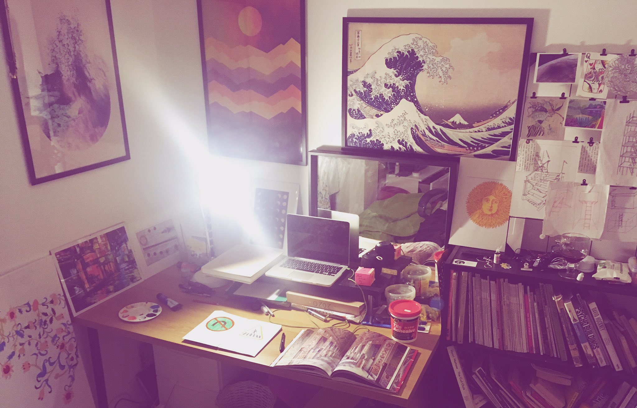 Hannah Roach on Twitter: "#artstudio…