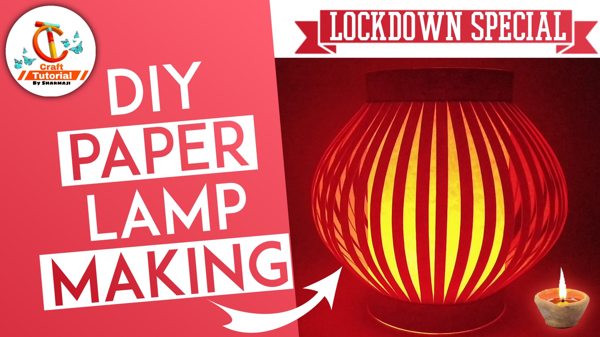 How To Make Paper Lamps At Home