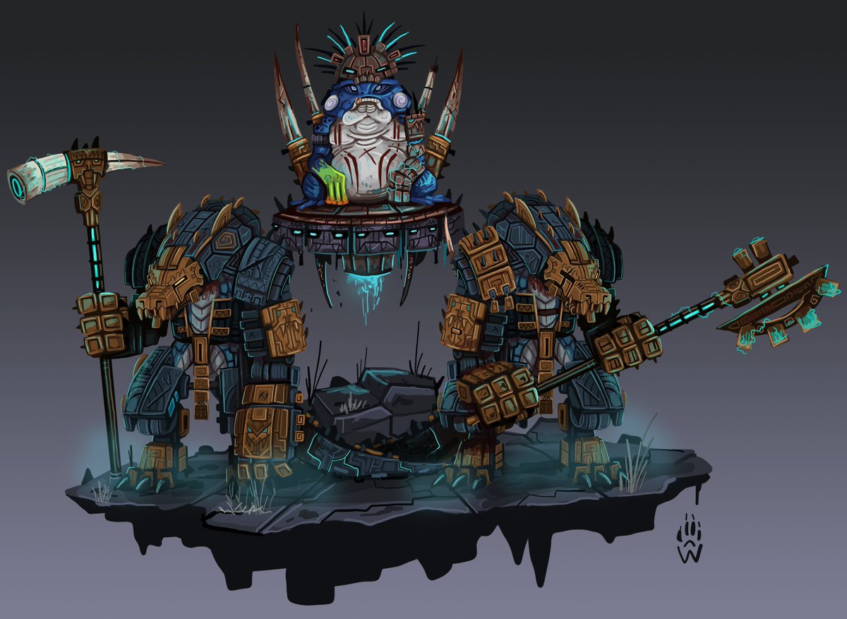 Lizardmen Warhammer Art