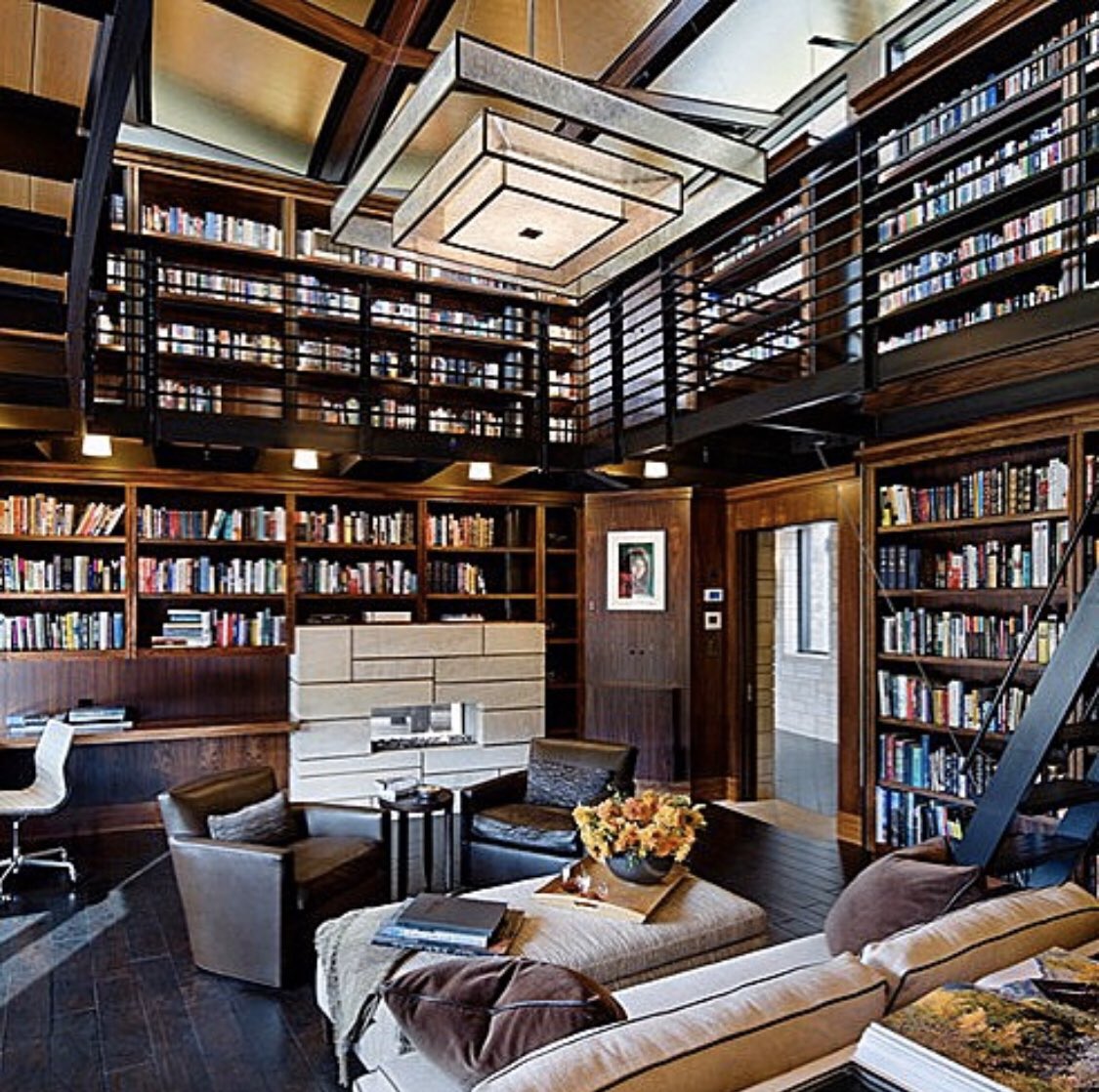 Modern House Library