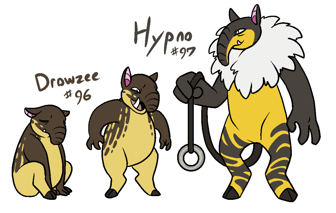 Drowzee Evolution Chart