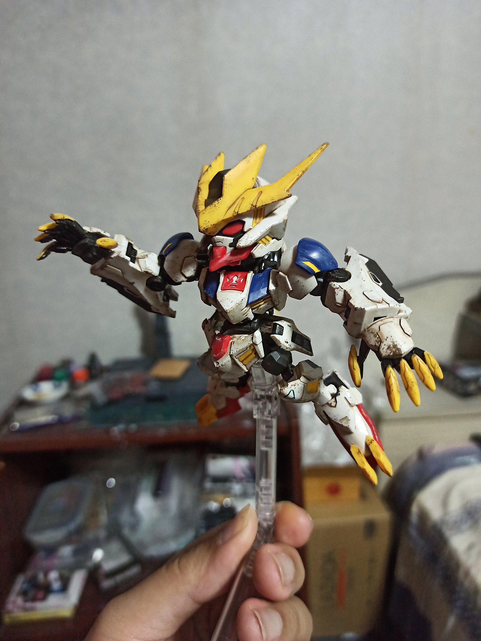 バンクリン on Twitter: "Wip SDCS Gundam Barbatos Lupus Rex #gundam #gunpla #bandaispirits # ...
