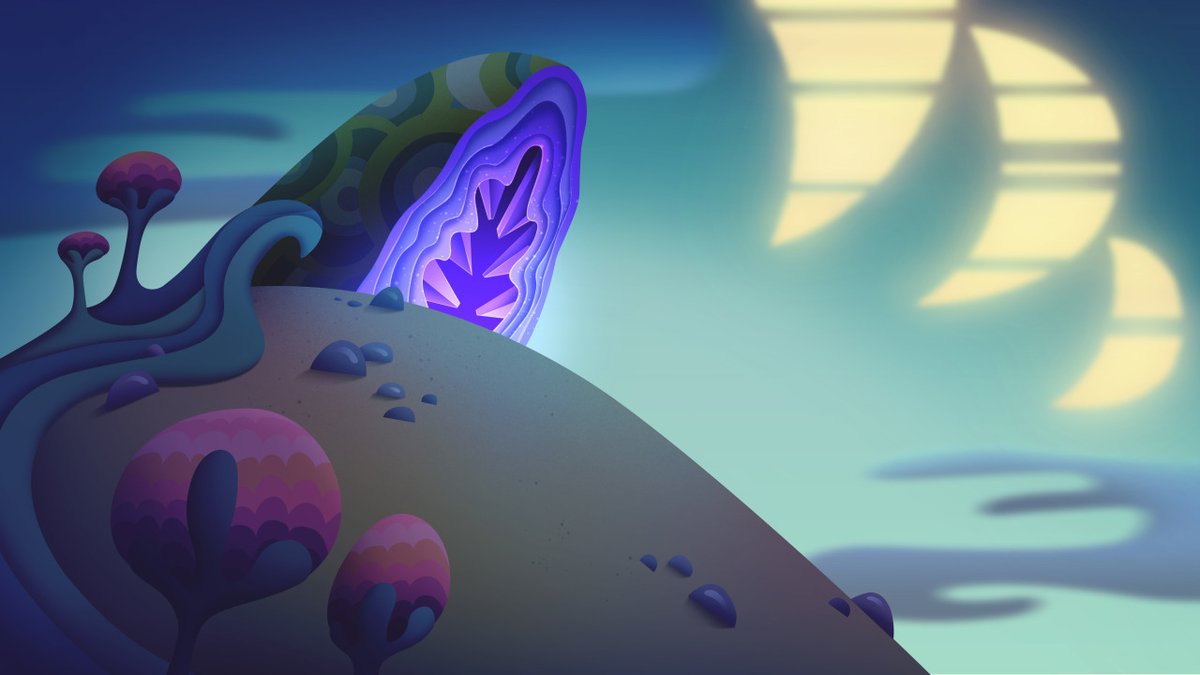 Thread By @ani_obsessive - Background paintings from Wander...