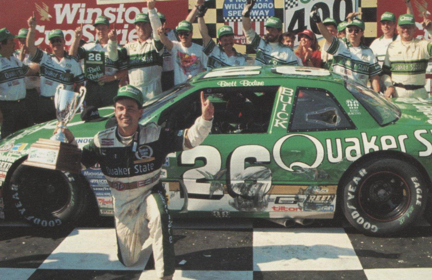 Andrew on Twitter: "30 years ago today, Brett Bodine won the 1990 First Union 400 @ North ...