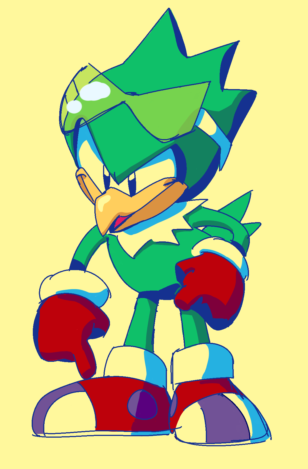 Classic Scourge The Hedgehog