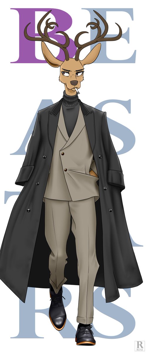Louis the Fashionista [ReCattz] : r/Beastars