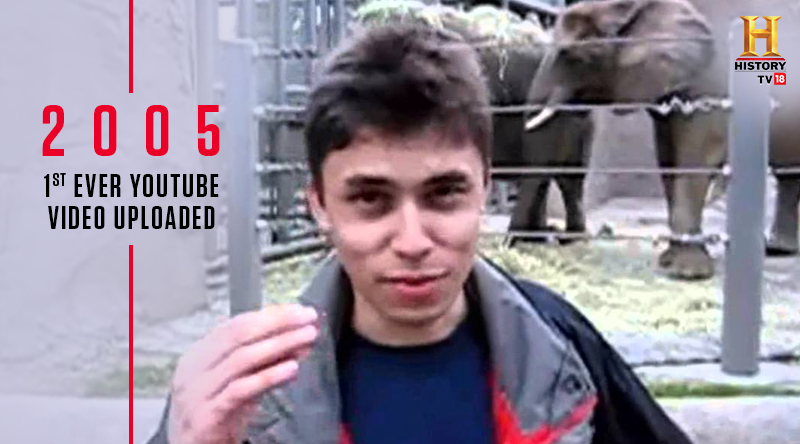 The video ‘Me at the zoo’ by YouTube’s co-founder Jawed Karim was the ...